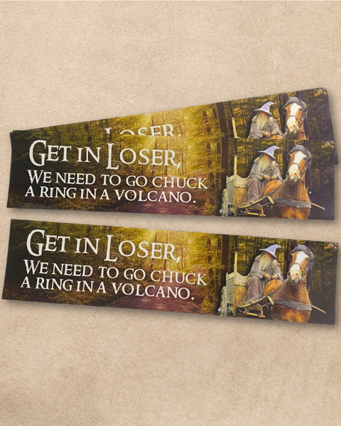 Carla Adams - LOTR Bumper Sticker – Pinky's Melbourne