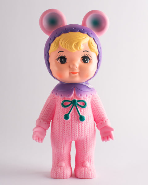 Kodama Sangyo Toy - Charmy Chan Doll - Violet Pink – Pinky's Melbourne