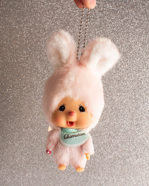 Chimutan - Fluffy Bunny Key Chain – Pinky's Melbourne