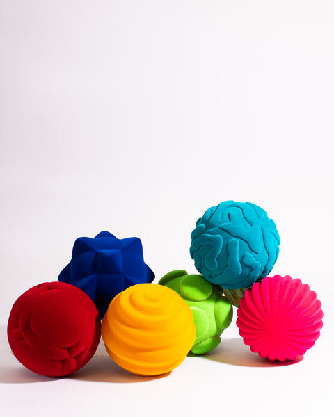 Rubbabu - Soft Touch Ball - Blue – Pinky's Melbourne