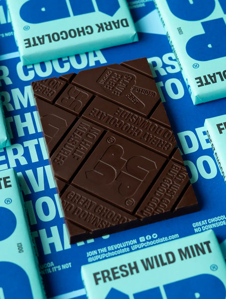 UP-UP Chocolate - Dark Wild Mint 120g – Pinky's Melbourne