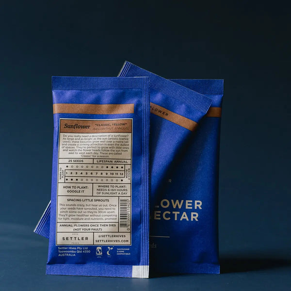 Settler Hives - Sunflower Seeds – Pinky's Melbourne