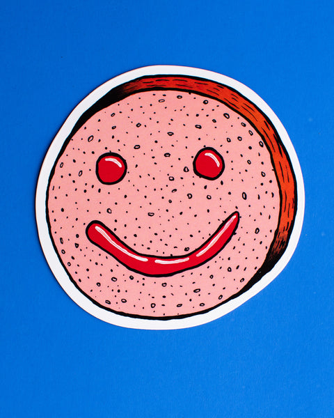 Billie Justice Thomson - Smiley Fritz Magnet – Pinky's Melbourne