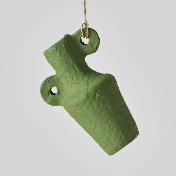 Wrap - Kline Mini Vase Hanging Ornament - Moss Green – Pinky's Melbourne