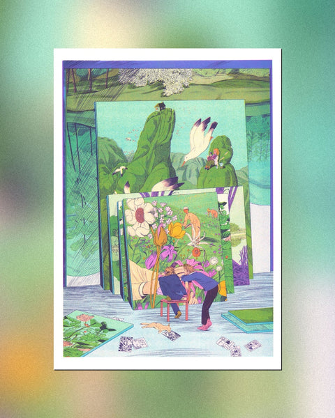 KIBLIND Atelier - Karlotta Freier - The Artist's Studio (Gustave Courb ...