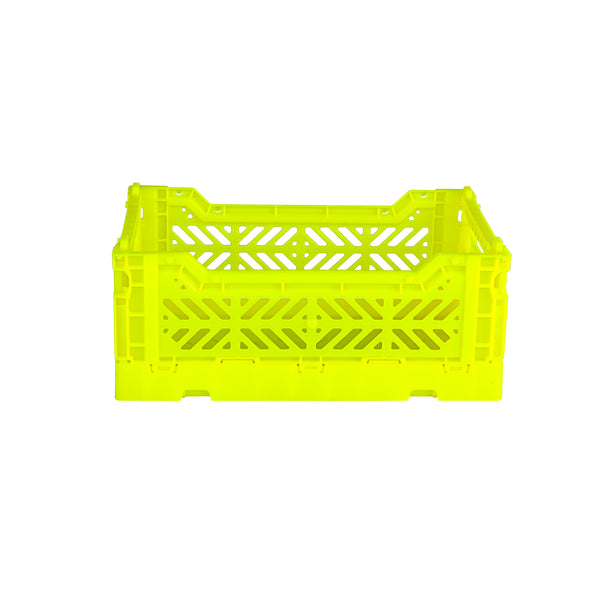 AyKasa - Mini Crate - Neon Yellow – Pinky's Melbourne