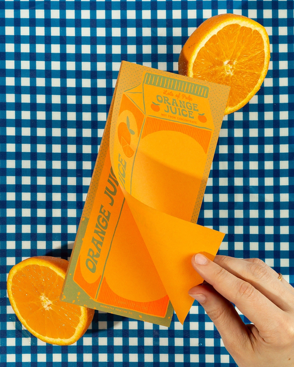 Bromstad Printing Co. - Risograph Notepad - Orange Juice – Pinky's ...