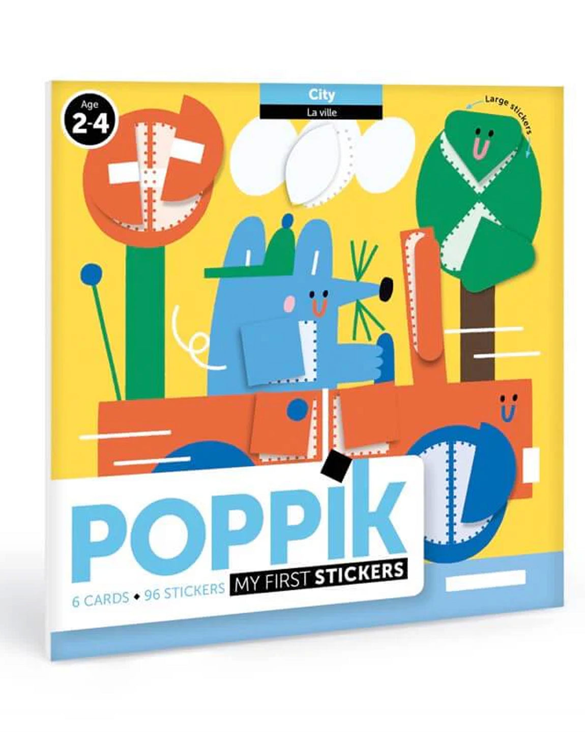 Poppik - My First Stickers - City – Pinky's Melbourne